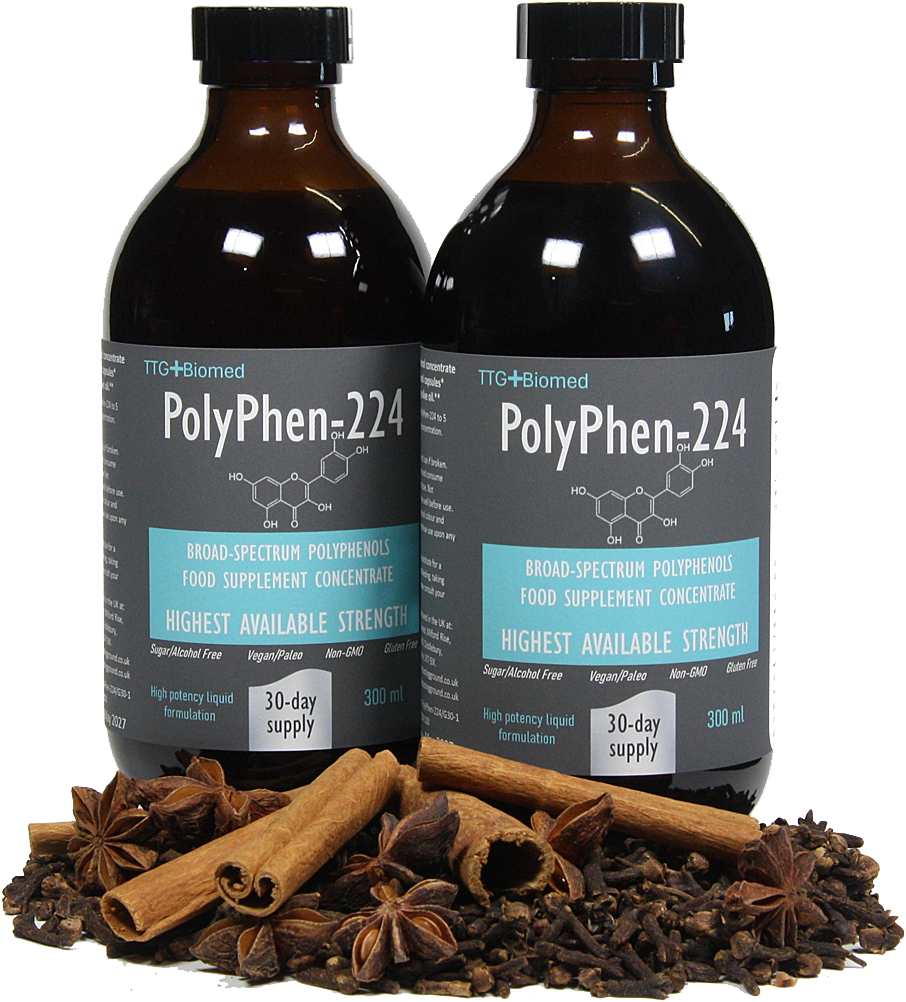 TTG+Biomed | Polyphenol Supplements | UK Made